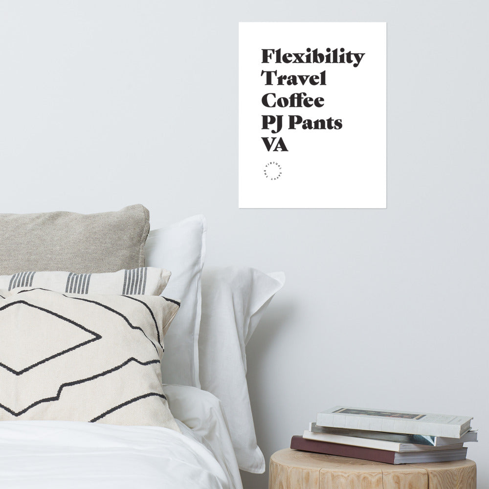 "Flexibility..." - Poster – The Virtual Savvy
